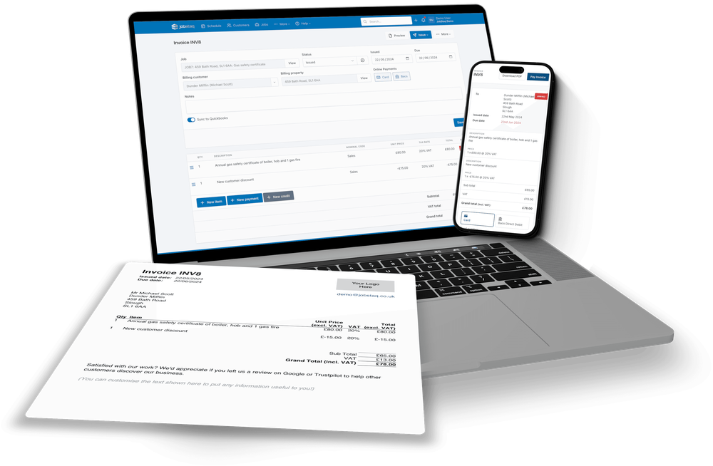 Quotes & Invoices for your Field Service Business